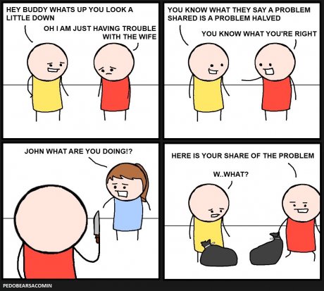 Problems Shared - Funny jokes, pictures and animations